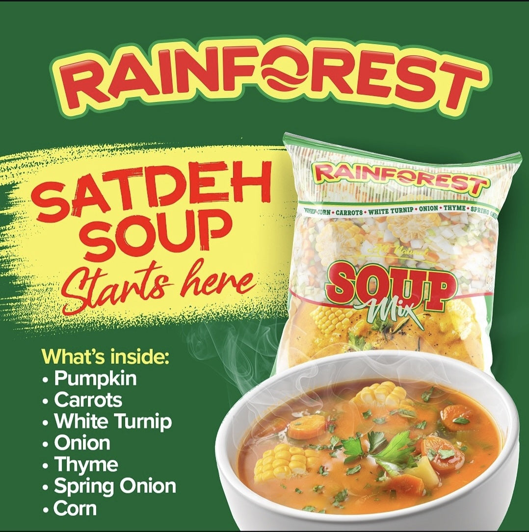 Rainforest soup mix
