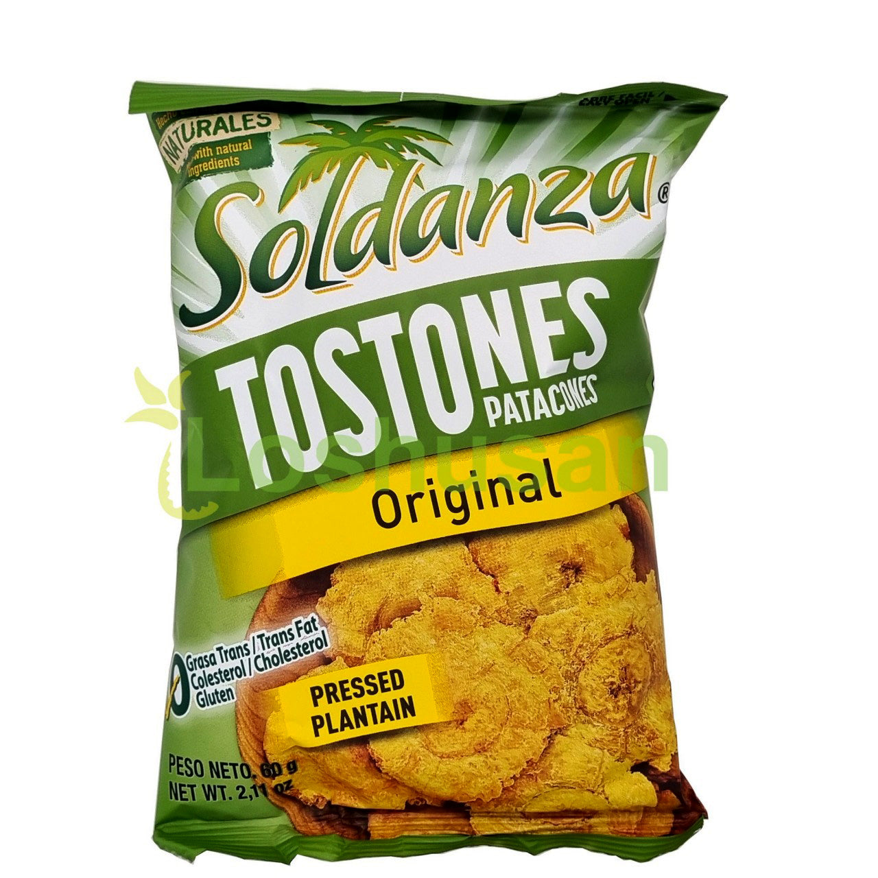 Soldanza Tostones 3 units (pressed Plantain)