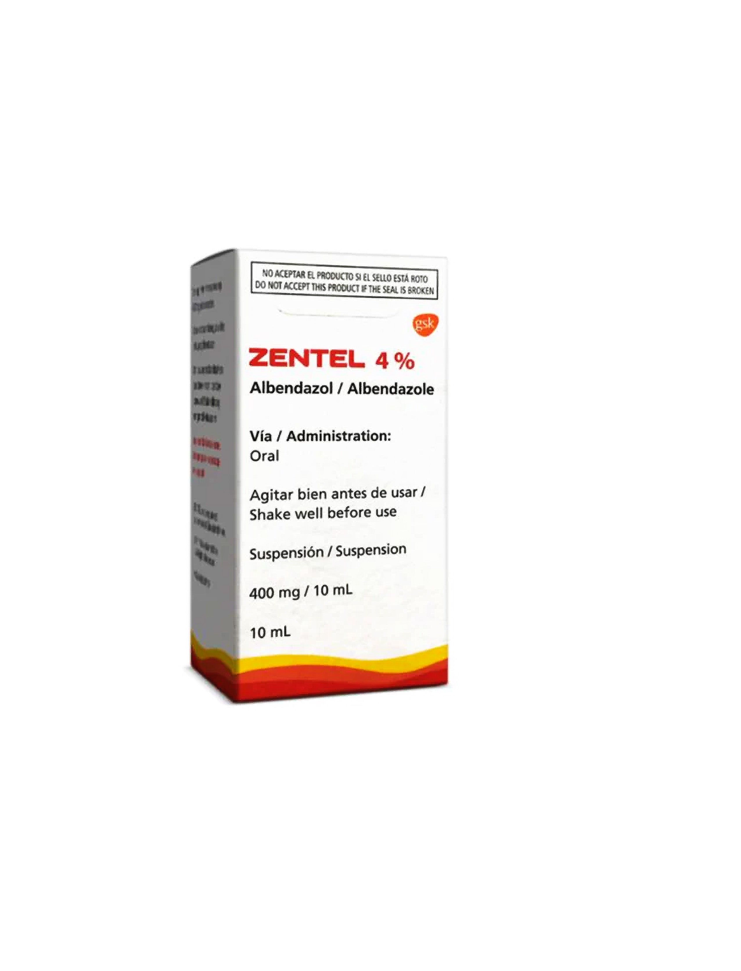 Zentel Albendazole Suspension