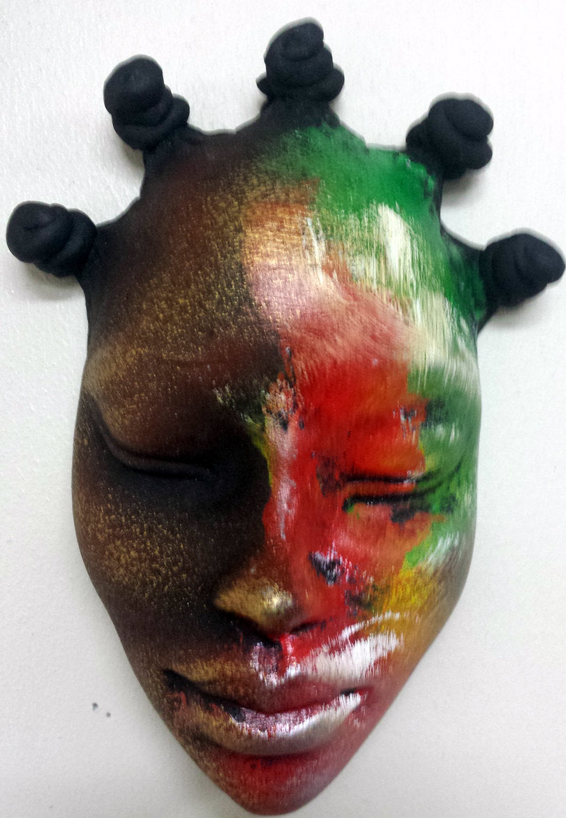 Med Nubian Bumpy head mask